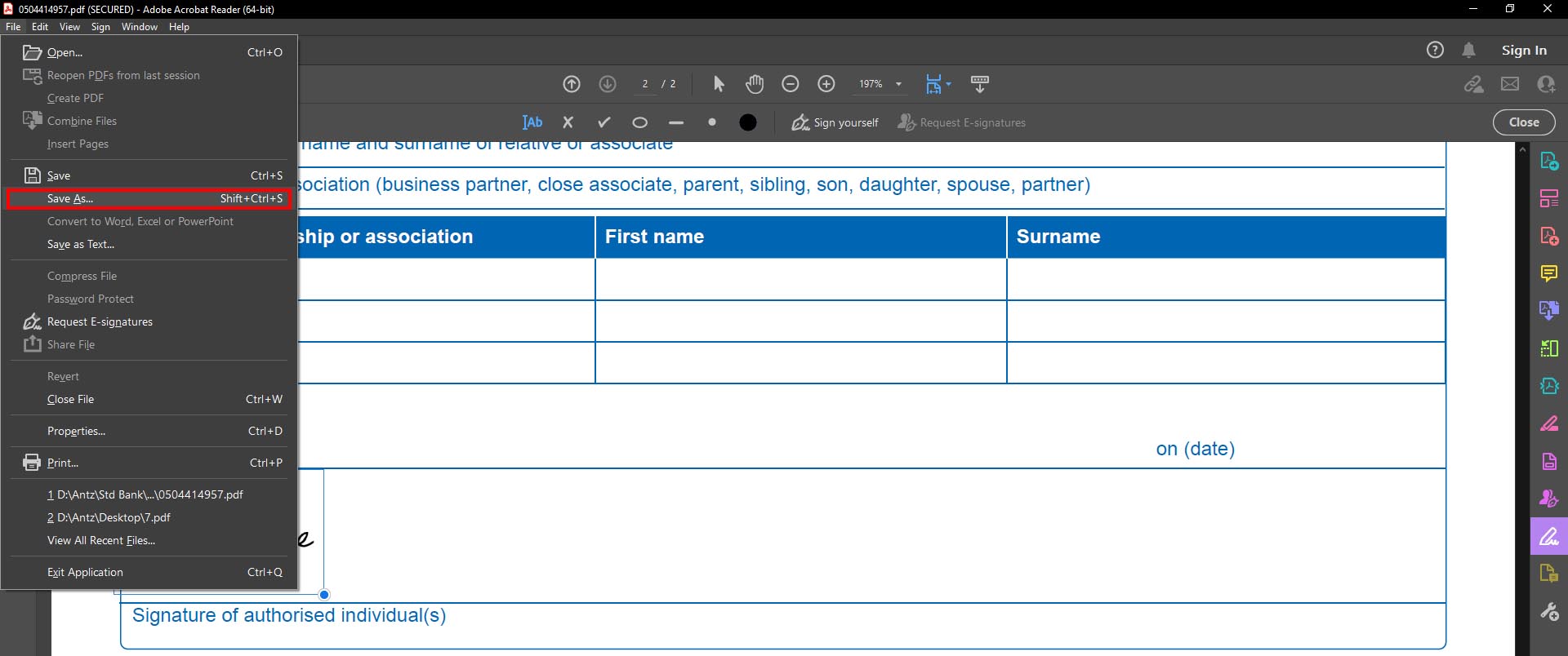 How to digitally sign a PDF - Micro Fusion Insight