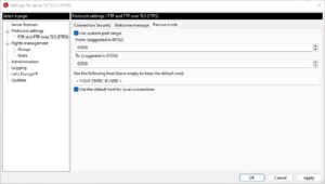 Setting up a simple Windows FTP server using FileZilla - Micro Fusion ...