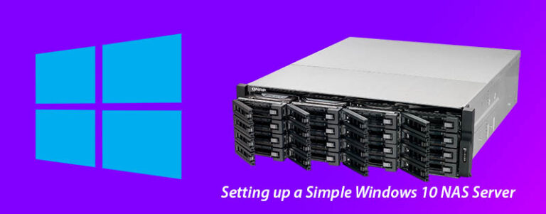 Setting up a simple NAS server on Windows 10 - Micro Fusion Insight
